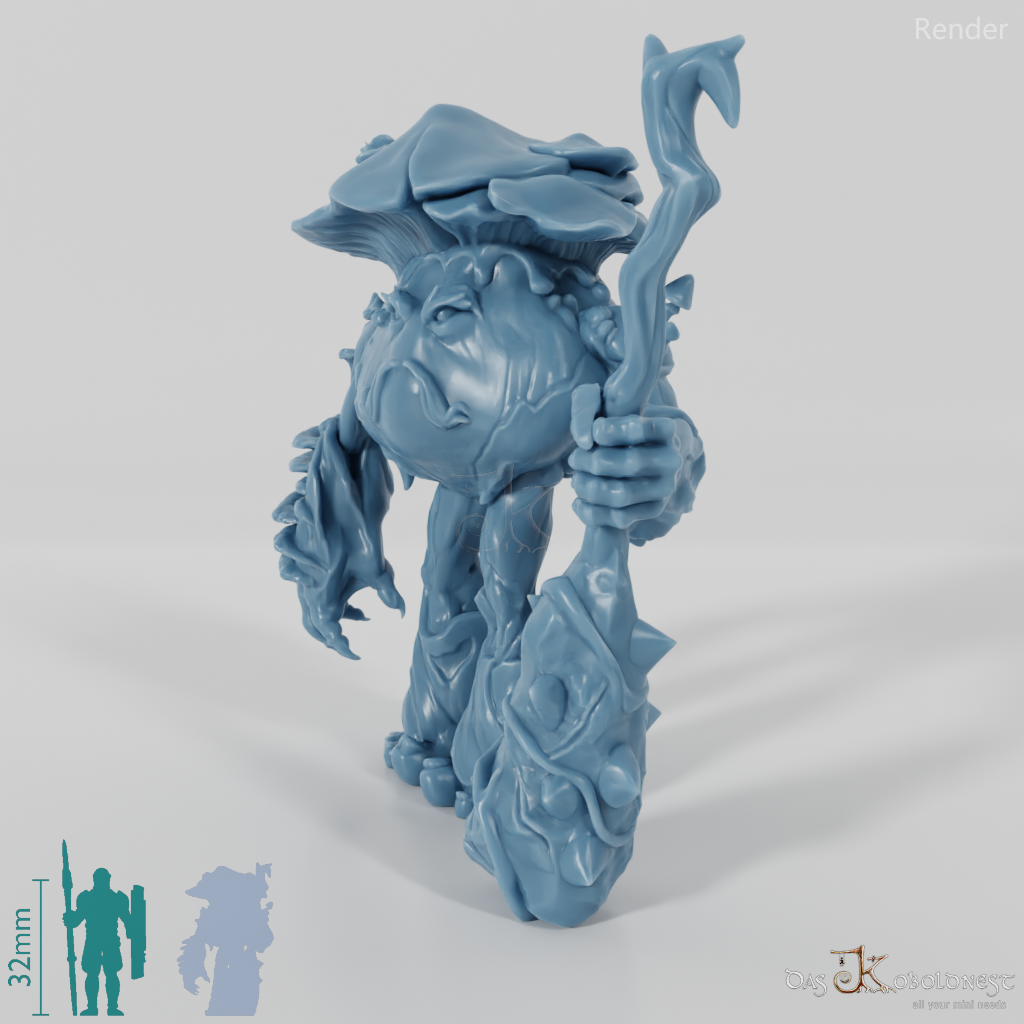 Pilzvolk mit Keule – Koboldnest