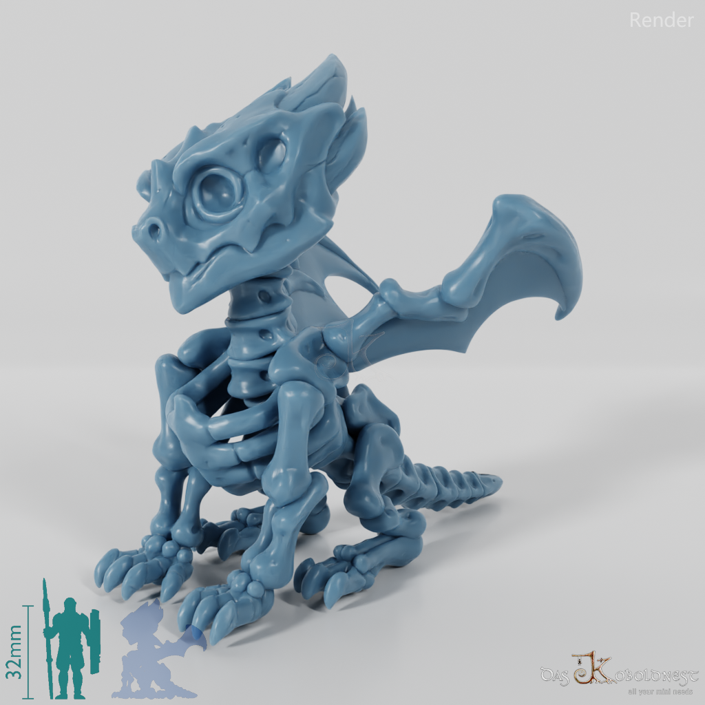 Dragon - Baby Skeleton Dragon 03 – Koboldnest