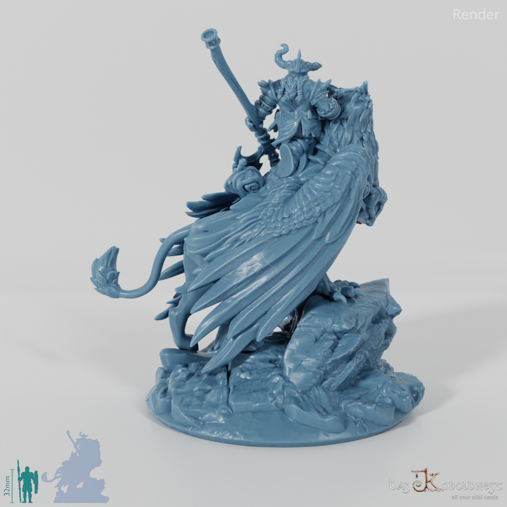 Dwarf Griffin Rider 03 – Koboldnest