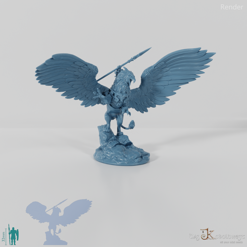 Dwarf Griffin Rider 02 – Koboldnest