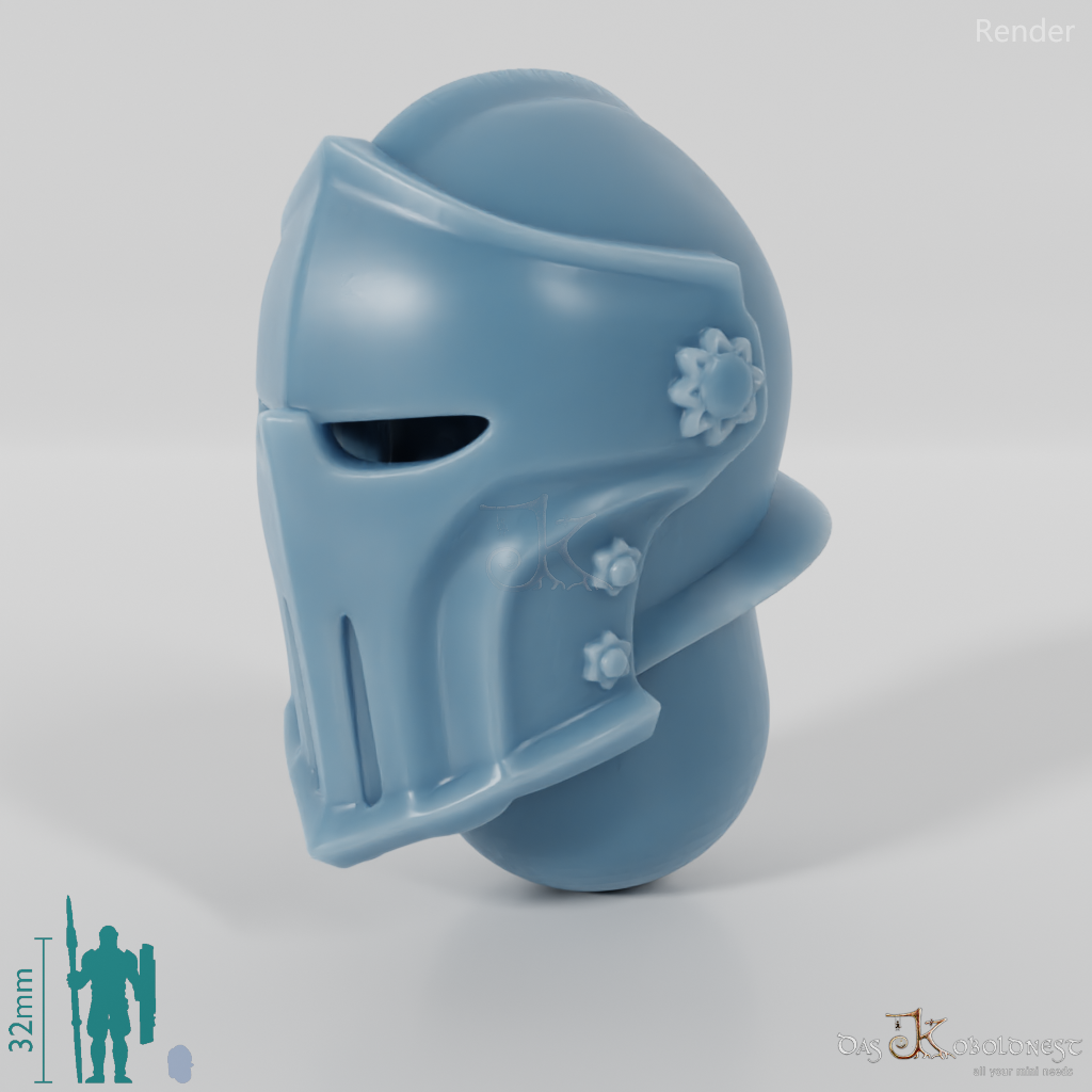 Valiant Battle Mage - Head - Helmet – Koboldnest
