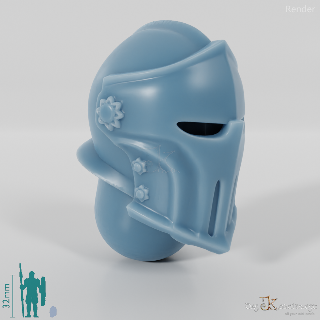 Valiant Battle Mage - Head - Helmet – Koboldnest