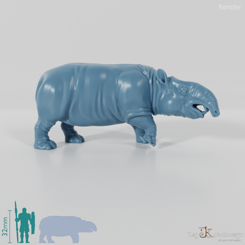 Pyrotherium 01 - StoneAxe Miniatures – Koboldnest