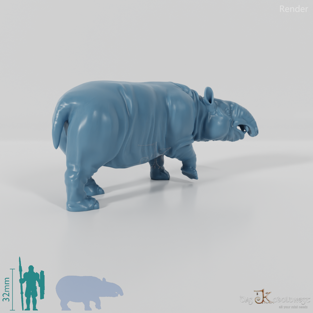 Pyrotherium 01 - StoneAxe Miniatures – Koboldnest