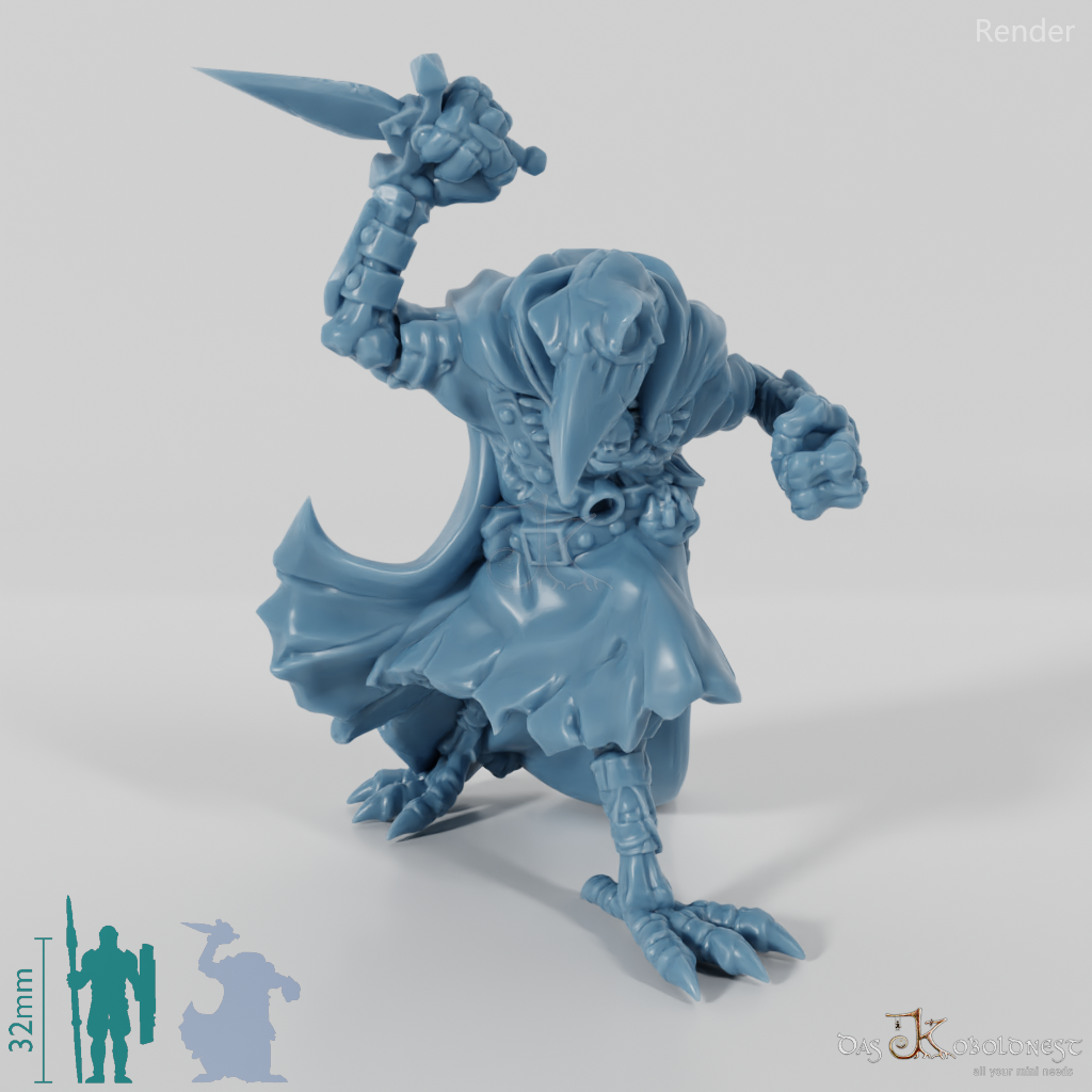 Birdfolk skeleton 01 – Koboldnest