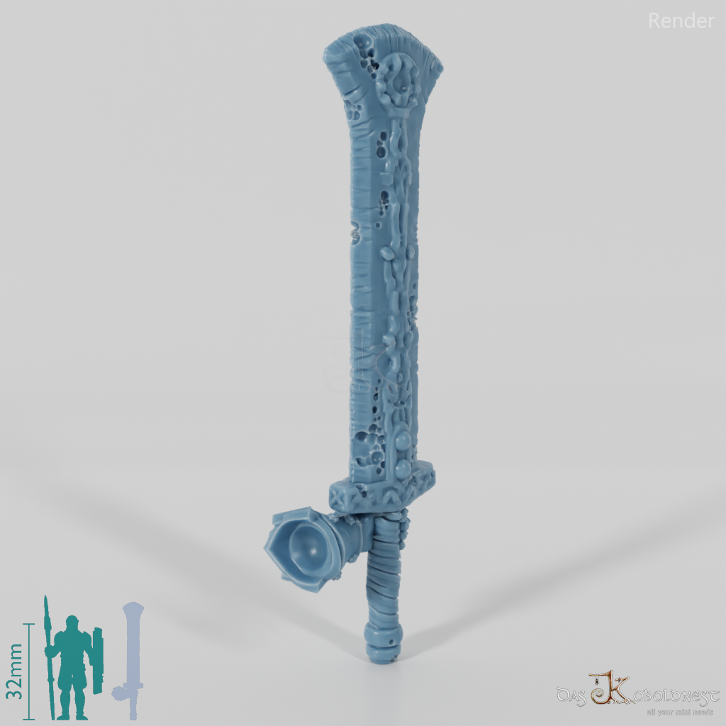 Vile Hero - Weapon - Steel Paddle (straight hand) – Koboldnest